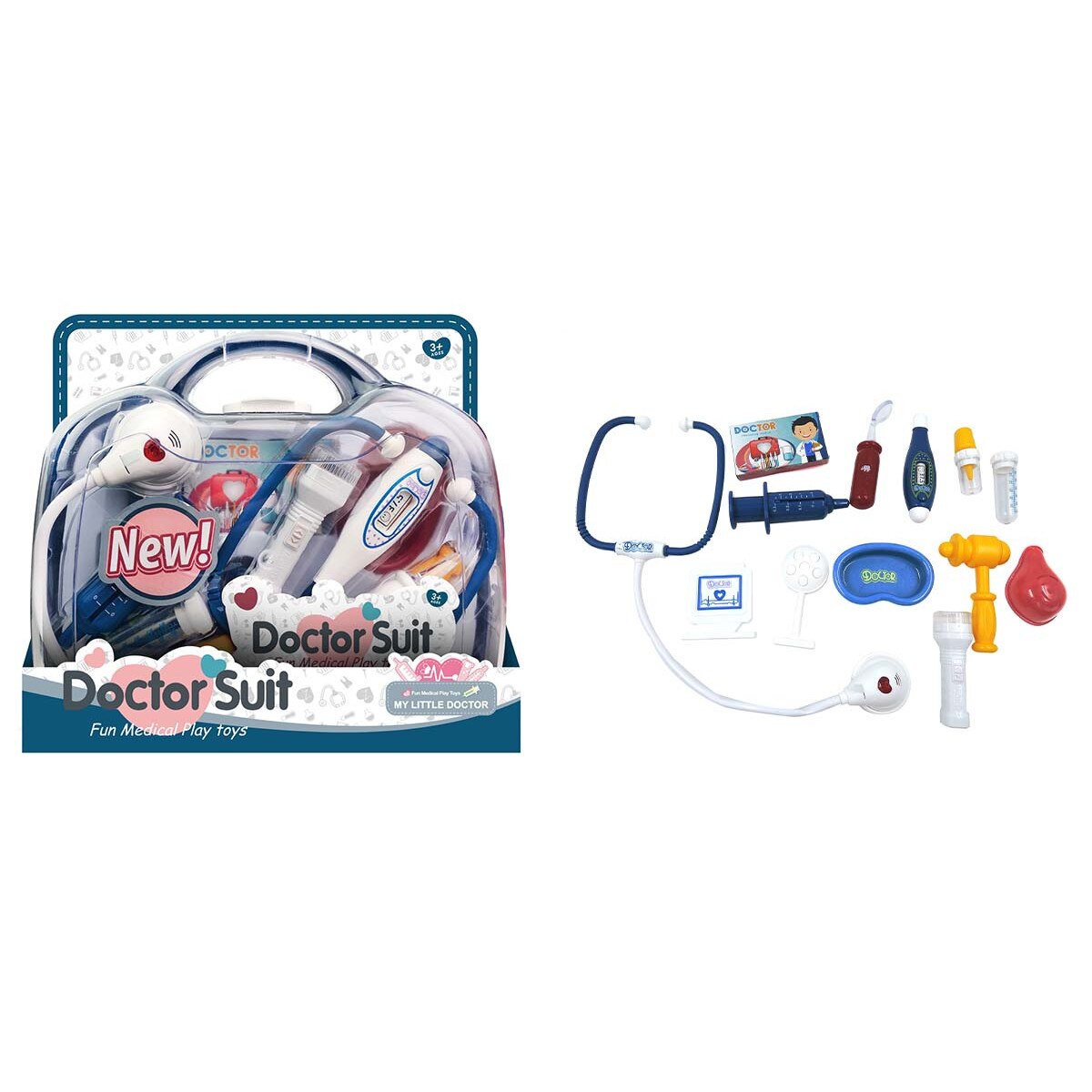 Set de doctor cu 13 piese Timeless Tools, in geanta portabila, cu 13 ...