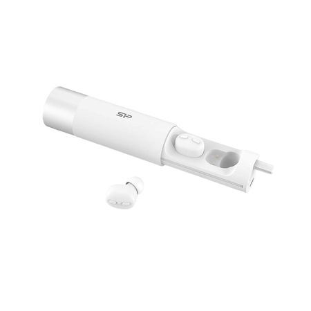 Casti audio telefon, Silicon Power, Bluetooth 5, Alb - eMAG.ro