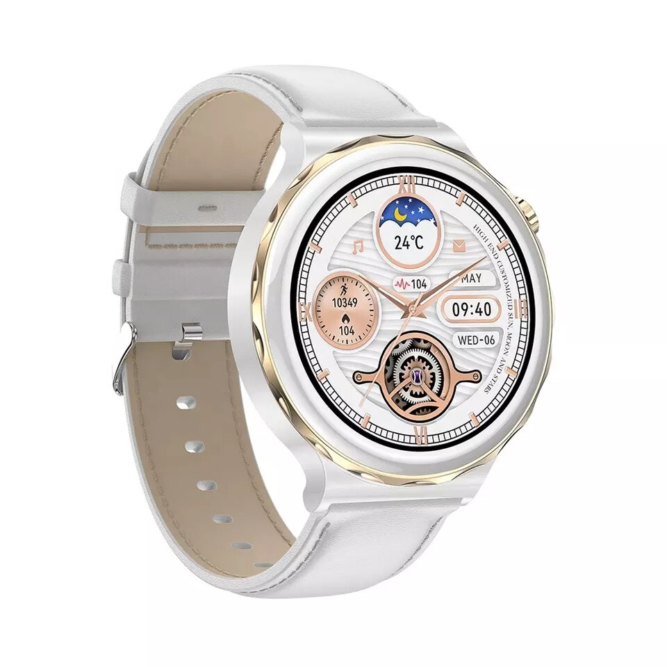 Ceas Smartwatch Ceramic PRO™ WATCH 1.36” Sapphire Ultra 3D, Primire ...