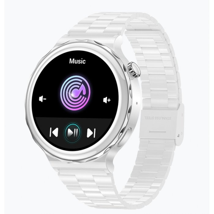 Ceas Smartwatch Ceramic PRO™ WATCH 1.36” Sapphire Ultra 3D, Primire ...