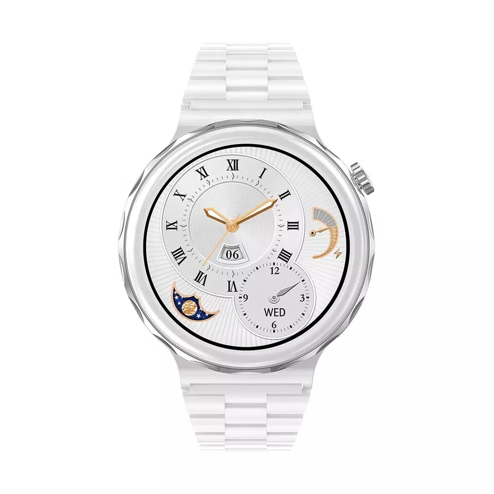 Ceas Smartwatch Ceramic PRO™ WATCH 1.36” Sapphire Ultra 3D, Primire ...