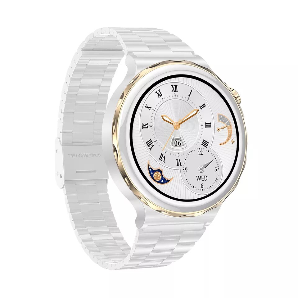 Ceas Smartwatch Ceramic PRO™ WATCH 1.36” Sapphire Ultra 3D, Primire ...