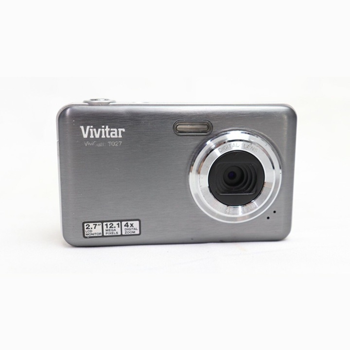 Фотоапарат Vivitar Vivicam T324n, Компактен, Сребрист - eMAG.bg