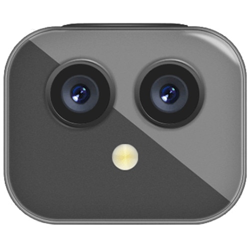 Camera Spion cu doua lentile iUni D3, Wi-Fi, 4K, 170 grade, Senzor de ...