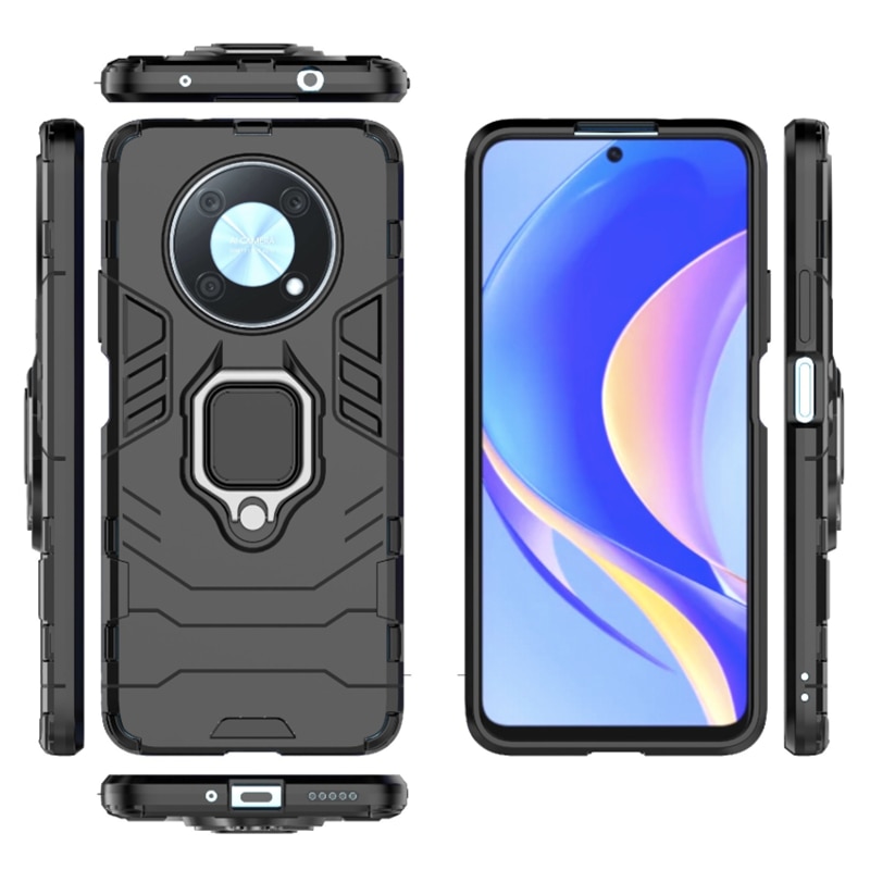 Калъф Optim Solution, За Huawei Nova Y90, Черен - eMAG.bg