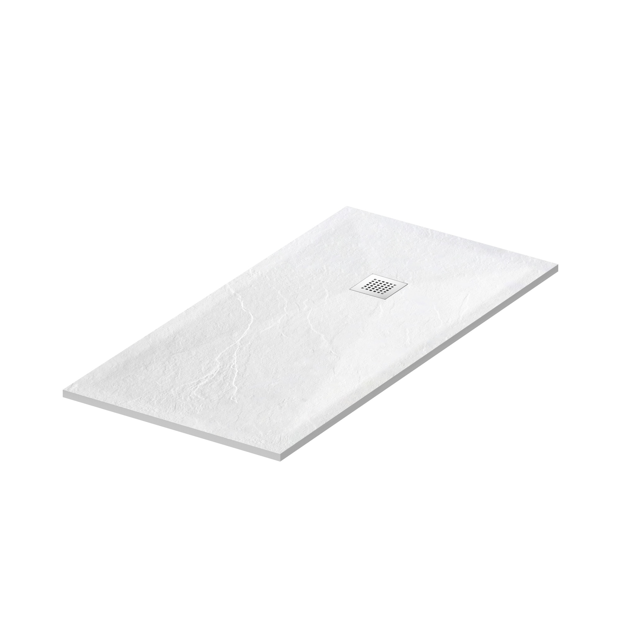 Cada de dus din compozit Balneo Stone Tray, 140x80cm, Alb - eMAG.ro