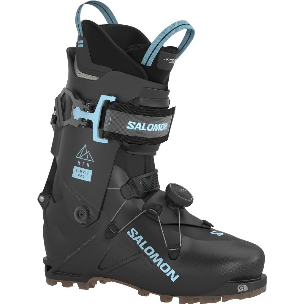 Clapari de schi pentru femei, Salomon, MTN Summit Pure, Negru, 36.5 ...