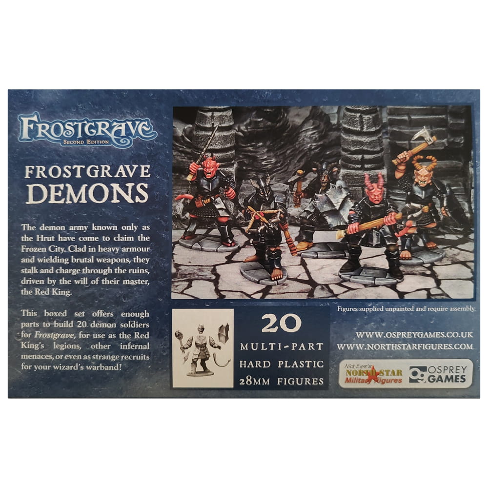 Set de figurine Frostgrave Demons, North Star, 20 miniaturi - eMAG.ro