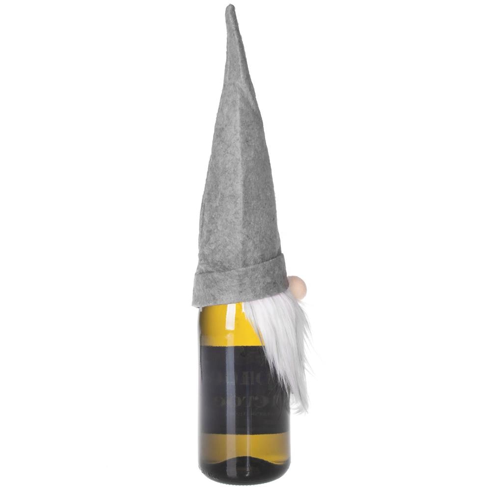 Decoratiune pentru butelii de vin sau sticle de suc, model pitic, 37 x ...