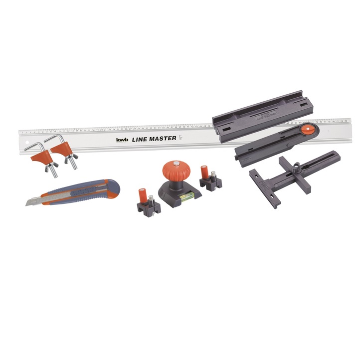 Set 10 piese Line Master, KWB Professional - eMAG.ro