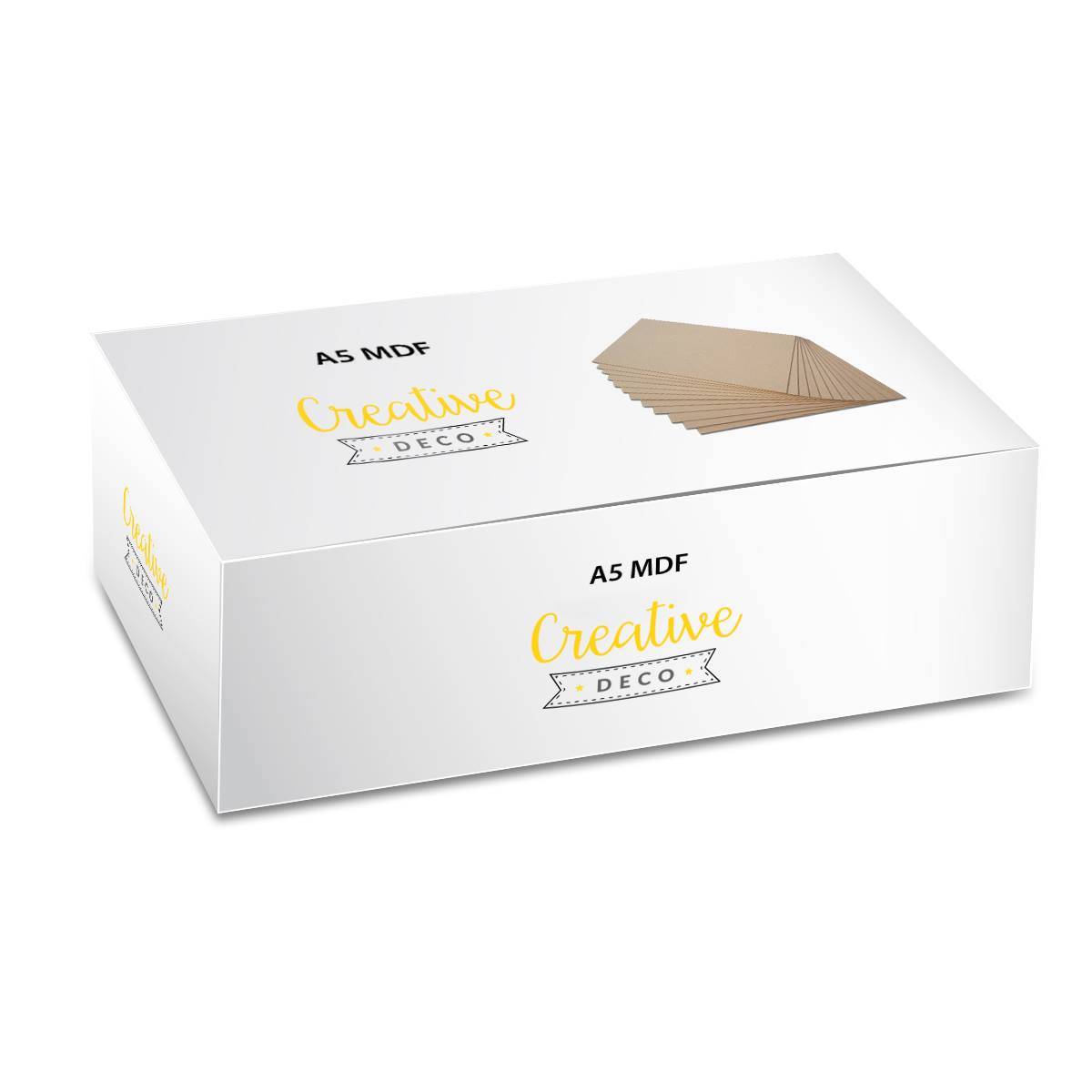 Set MDF 30 x A5 foi, Creative Deco, 148 x 210 x 3 mm, Foi subtiri de ...