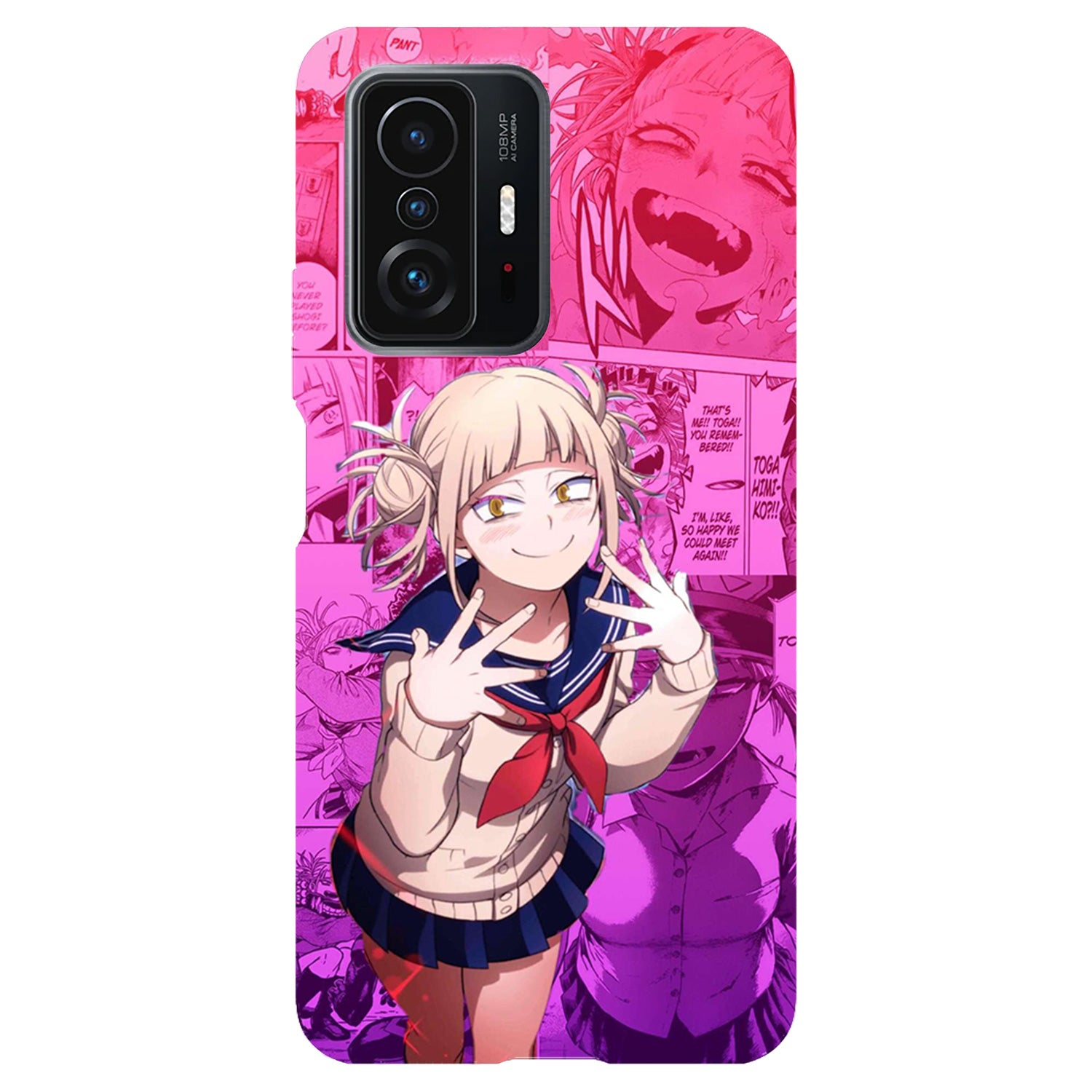 A burkolat kompatibilis a Xiaomi Mi 11 Pro modellel Himiko Toga My hero ...