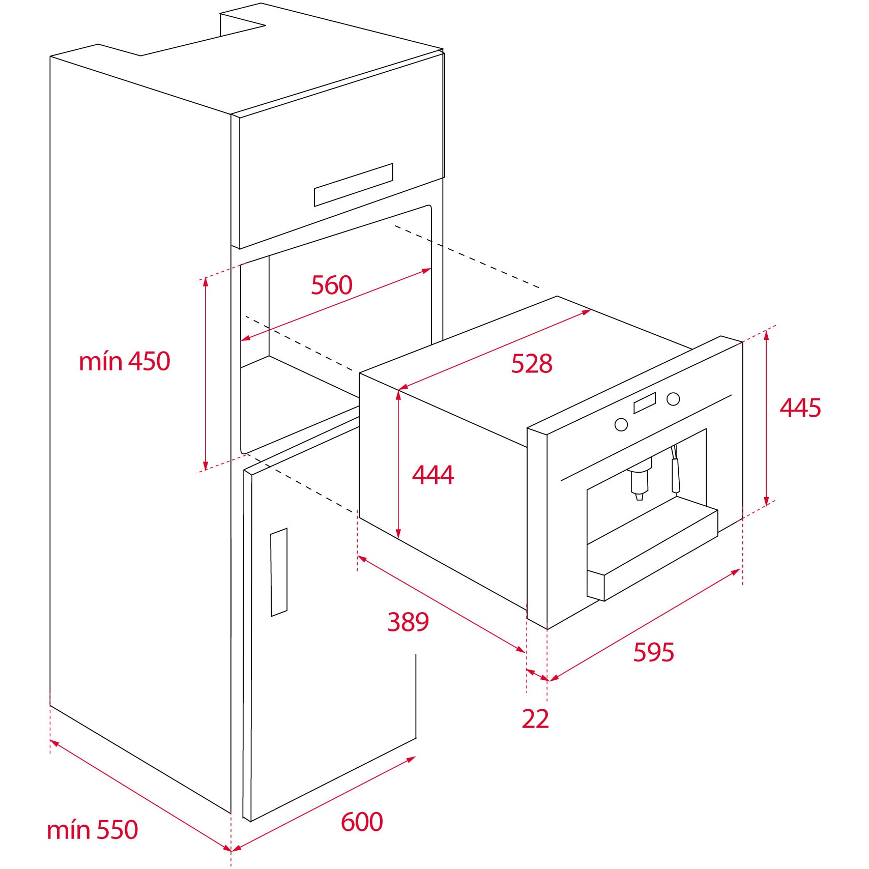 Espressor automat incorporabil Teka CLC855GMST, Capacitate 2 cesti, 30 ...