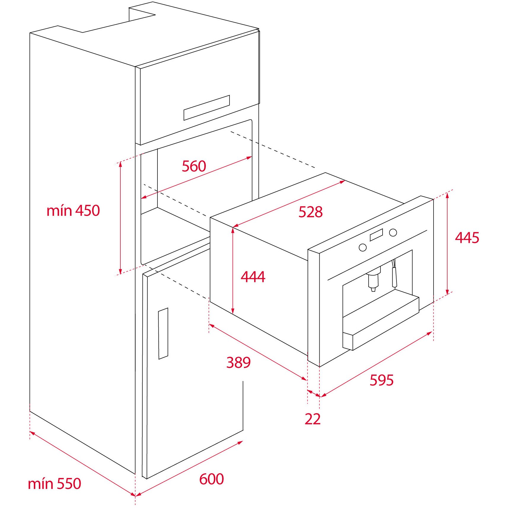 Espressor automat incorporabil Teka CLC855GMBK, Capacitate 2 cesti, 30 ...