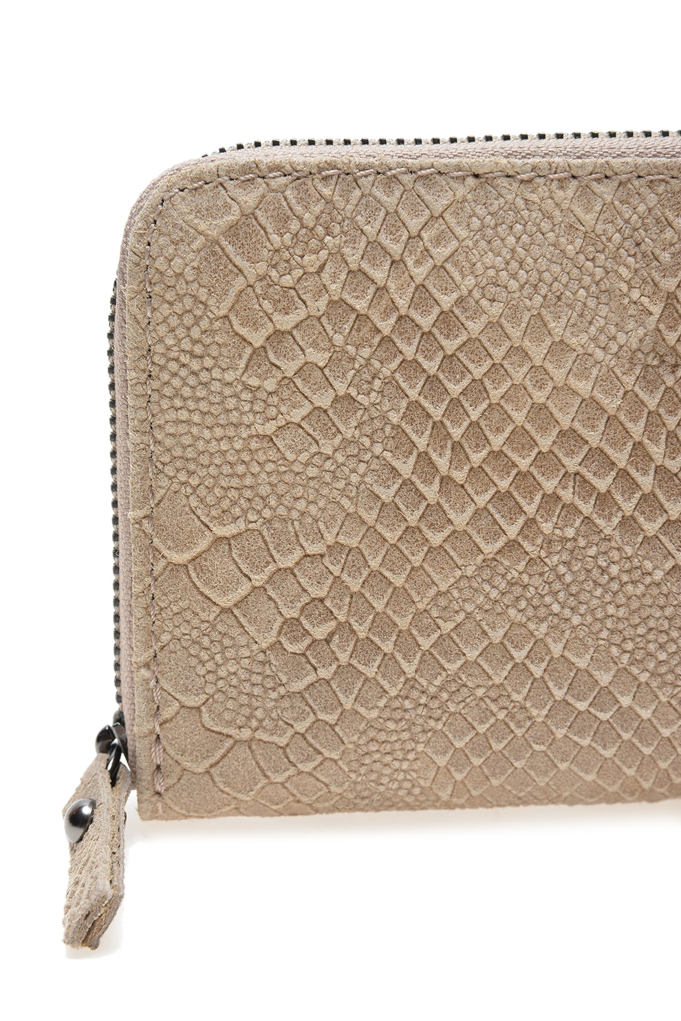 Isabella Rhea, Кожено портмоне с цип и шагрен, Camel - eMAG.bg