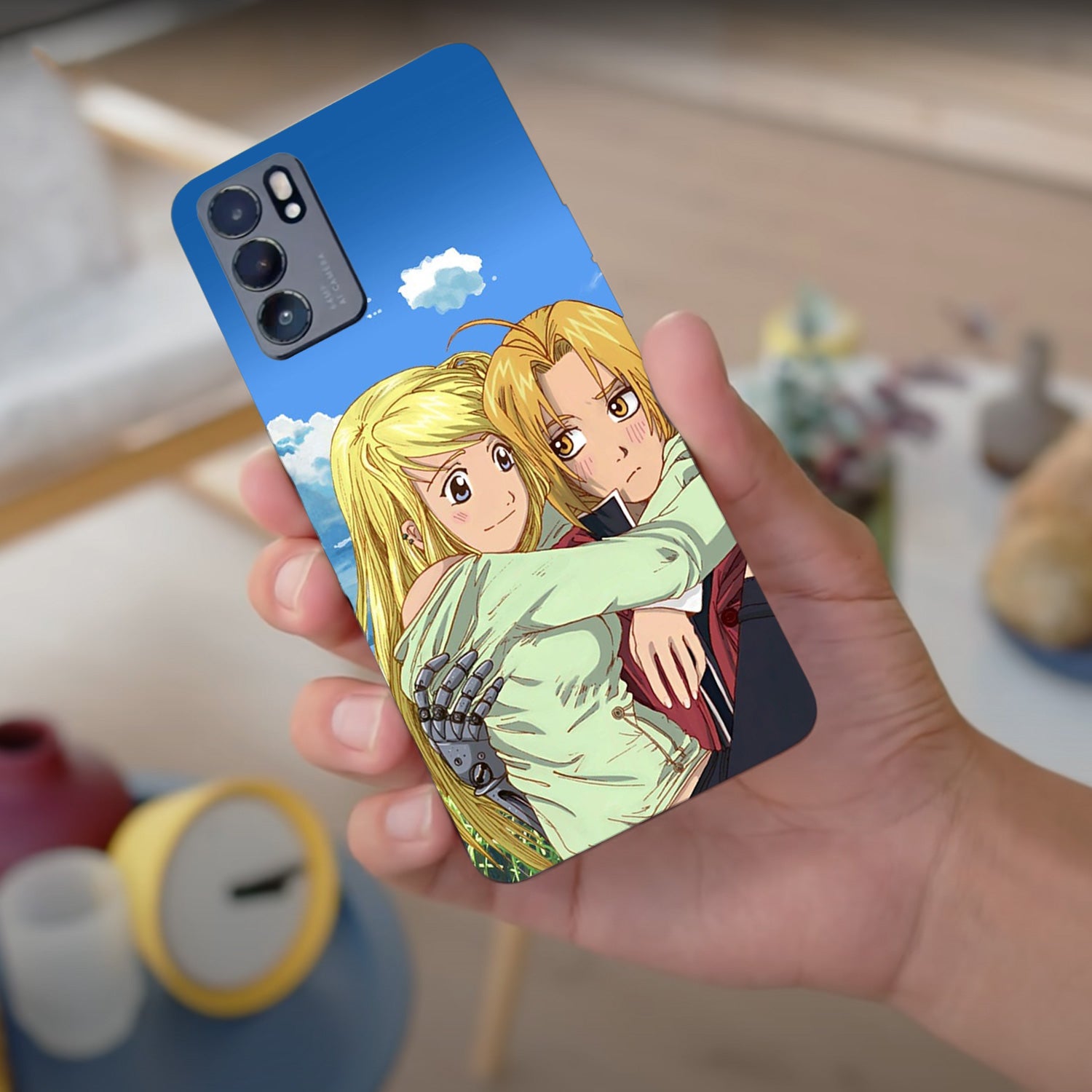 A tok kompatibilis az Oppo Find X5 Pro modellel, Winry és Edward Full ...