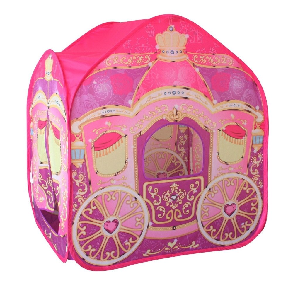 Cort de joaca pentru copii Caleasca Printesei Charlotte - eMAG.ro
