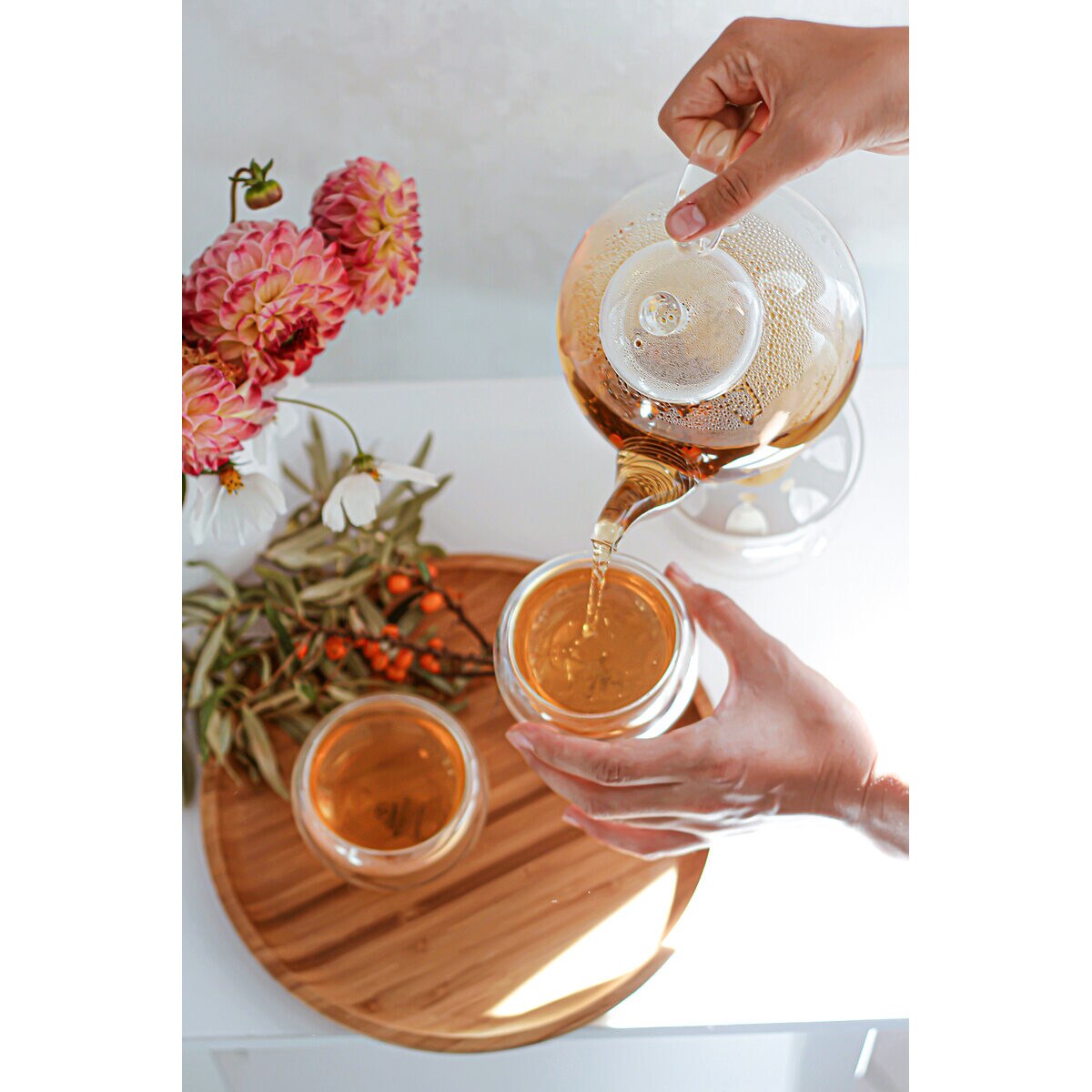 Ceainic, Wilmax England, Sticla, 800 ml, Transparent - eMAG.ro