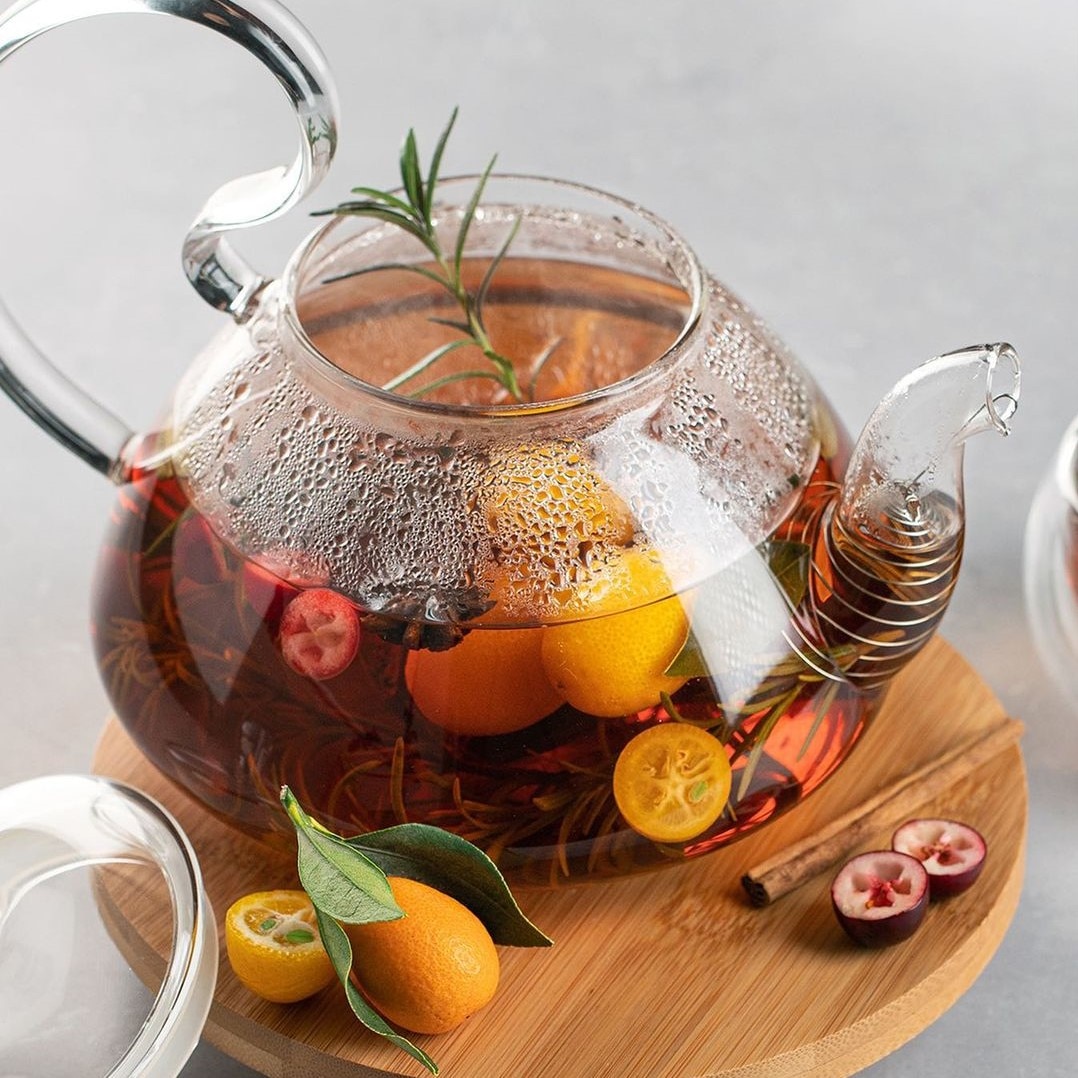 Ceainic, Wilmax England, Sticla, 800 ml, Transparent - eMAG.ro