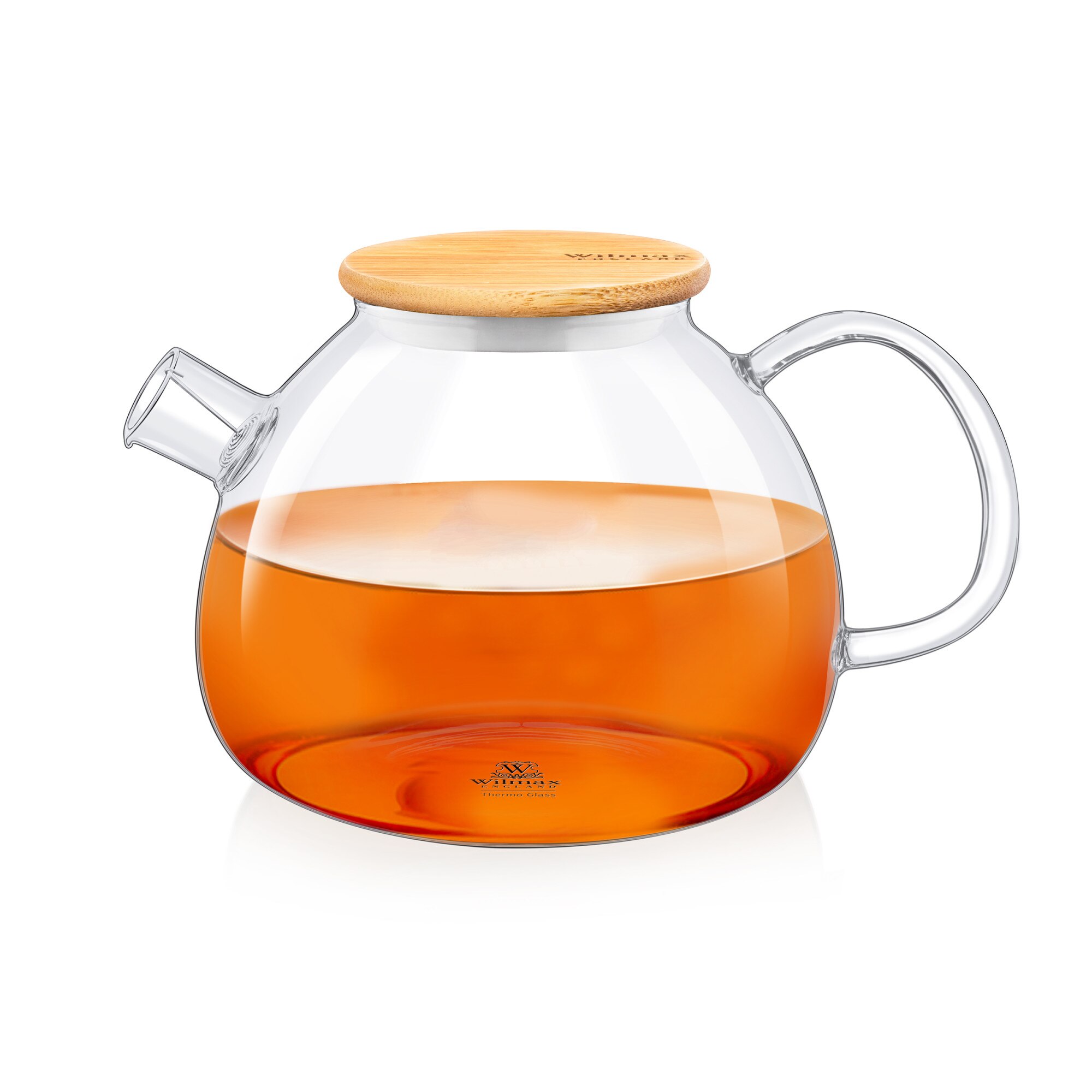 Ceainic, Wilmax England, Sticla, 1500 ml, Transparent - eMAG.ro