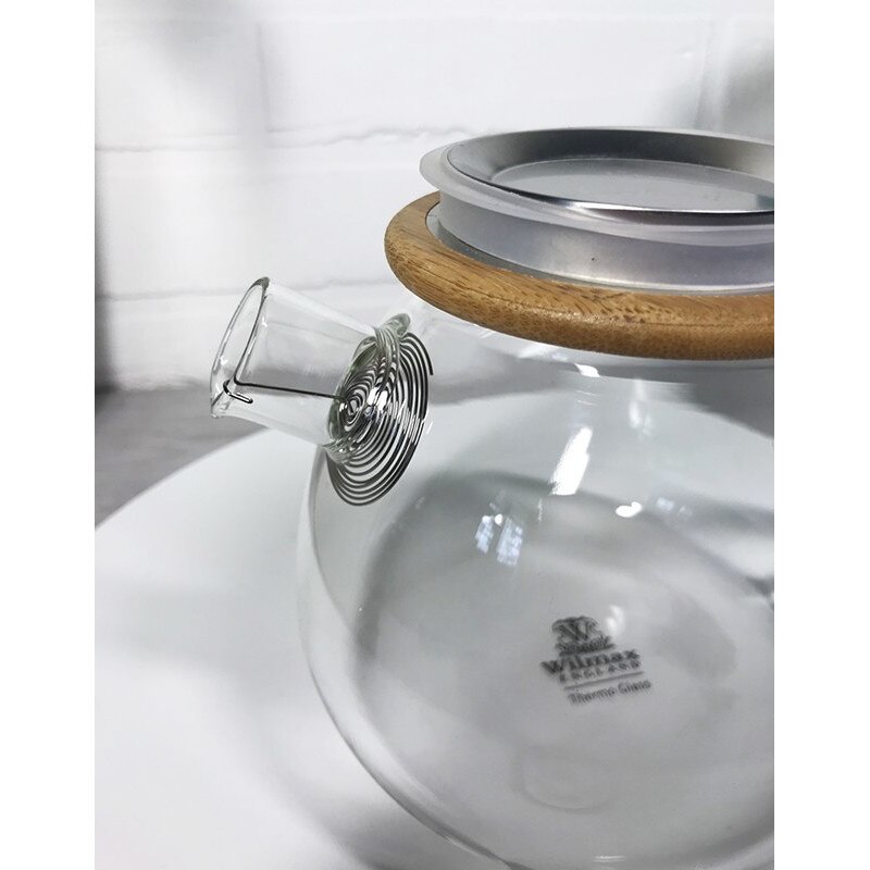 Ceainic, Wilmax England, Sticla, 1500 ml, Transparent - eMAG.ro