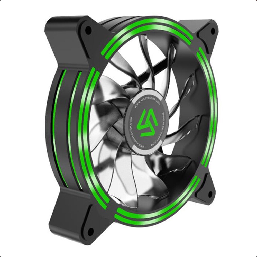 Ventilator Pc Alseye, Halo 4.0, Verde, 120 mm - eMAG.ro