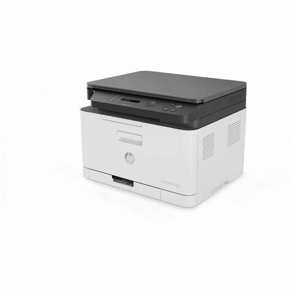 Imprimanta, HP, Color Laser MFP 178nwg, 3 in 1, A4, Alb/Negru - eMAG.ro