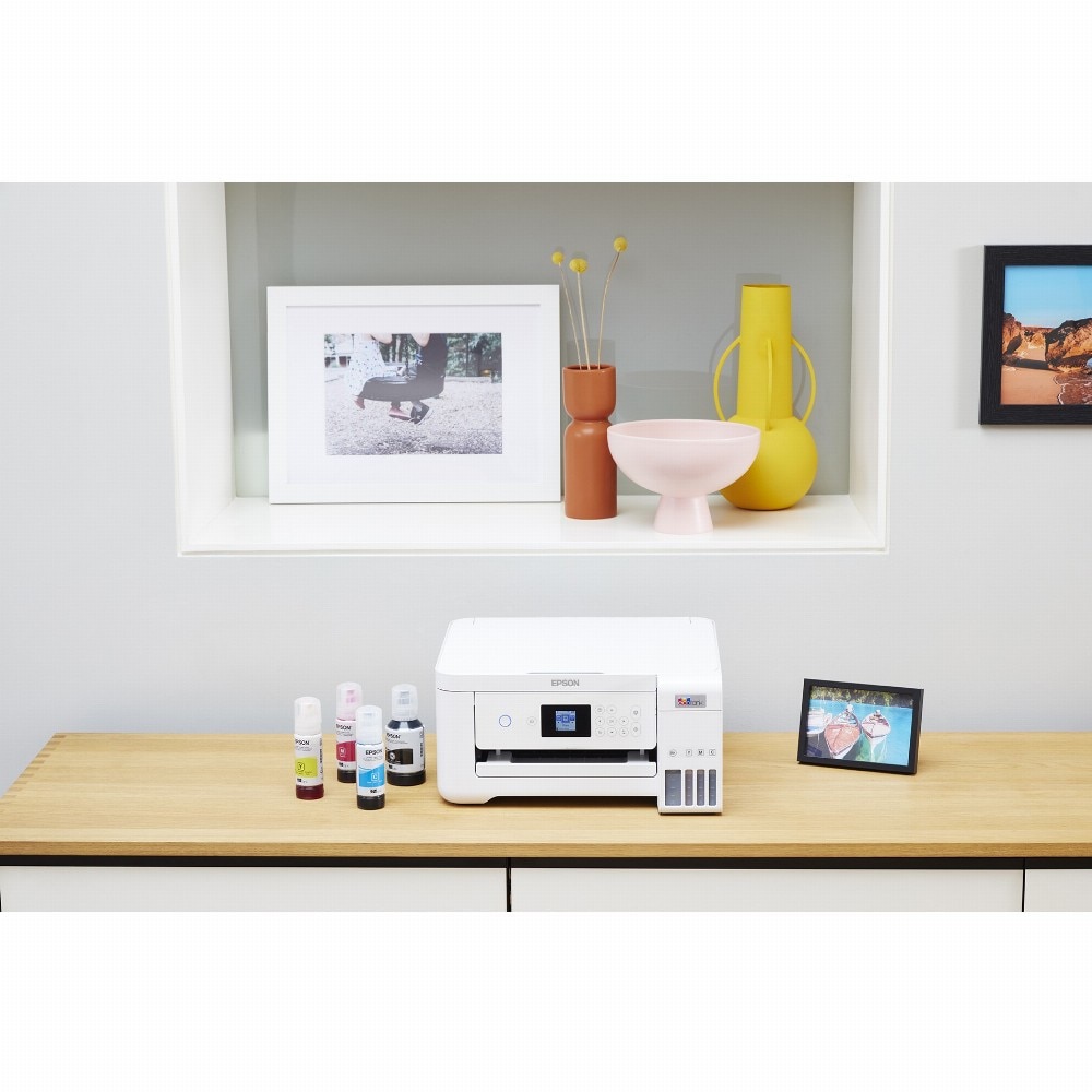 Принтер Epson EcoTank ET-2856, Мастиленоструен, A4, 5760 x 1440 DPI, 33 ...