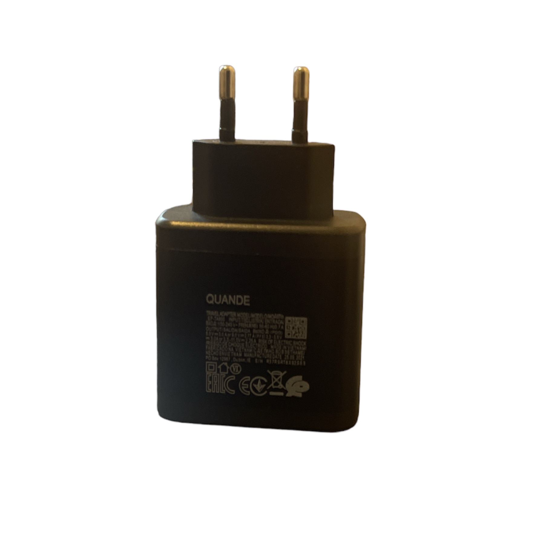 Адаптер за зарядно устройство с гнездо 45W, Quande, USBB-C, за Galaxy ...