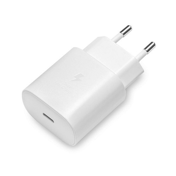 Зарядно Samsung Super Fast Charging 25W USB-C, бяло - eMAG.bg