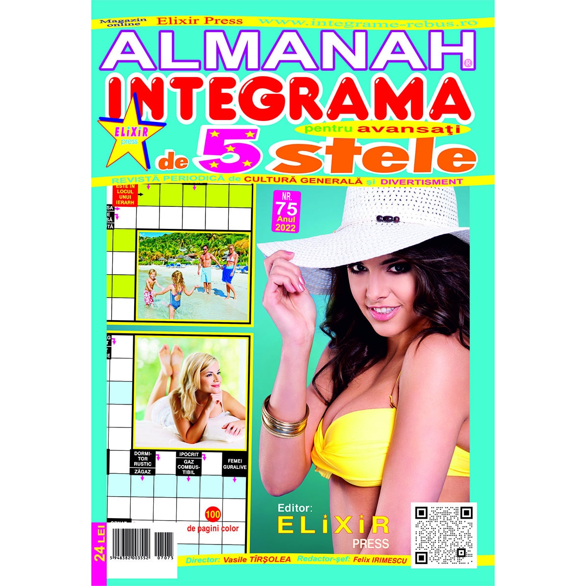 Almanah Integrama de 5 stele nr 75, 100 pagini - eMAG.ro