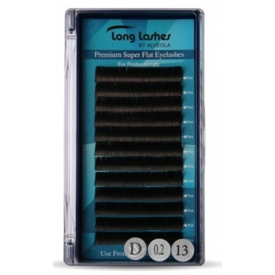 Gene lungi Premium Super Flat Lash D/0,20-13 mm - eMAG.ro