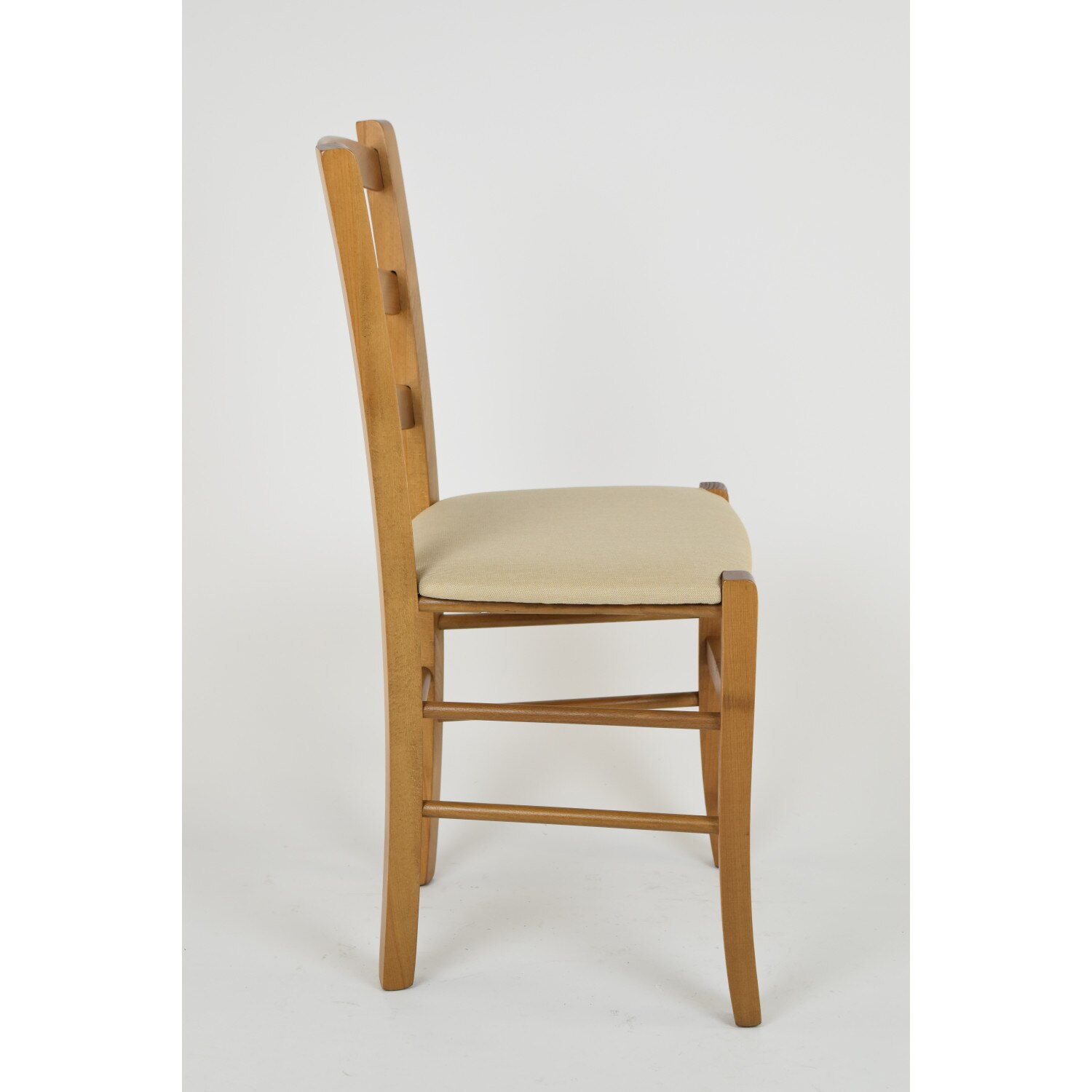 Set 2 scaune Venice, t m c s, Fag, Sezut tapitat cu material textil ...