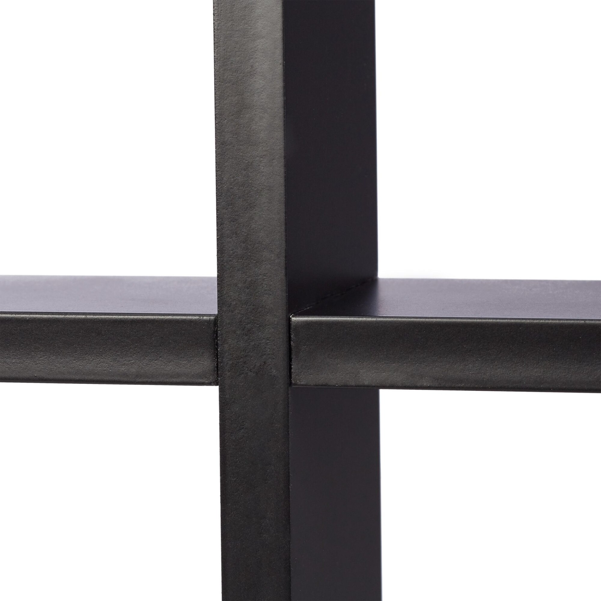 Raft de perete RelaxDays, negru, 40 x 40.5 x 12 cm - eMAG.ro