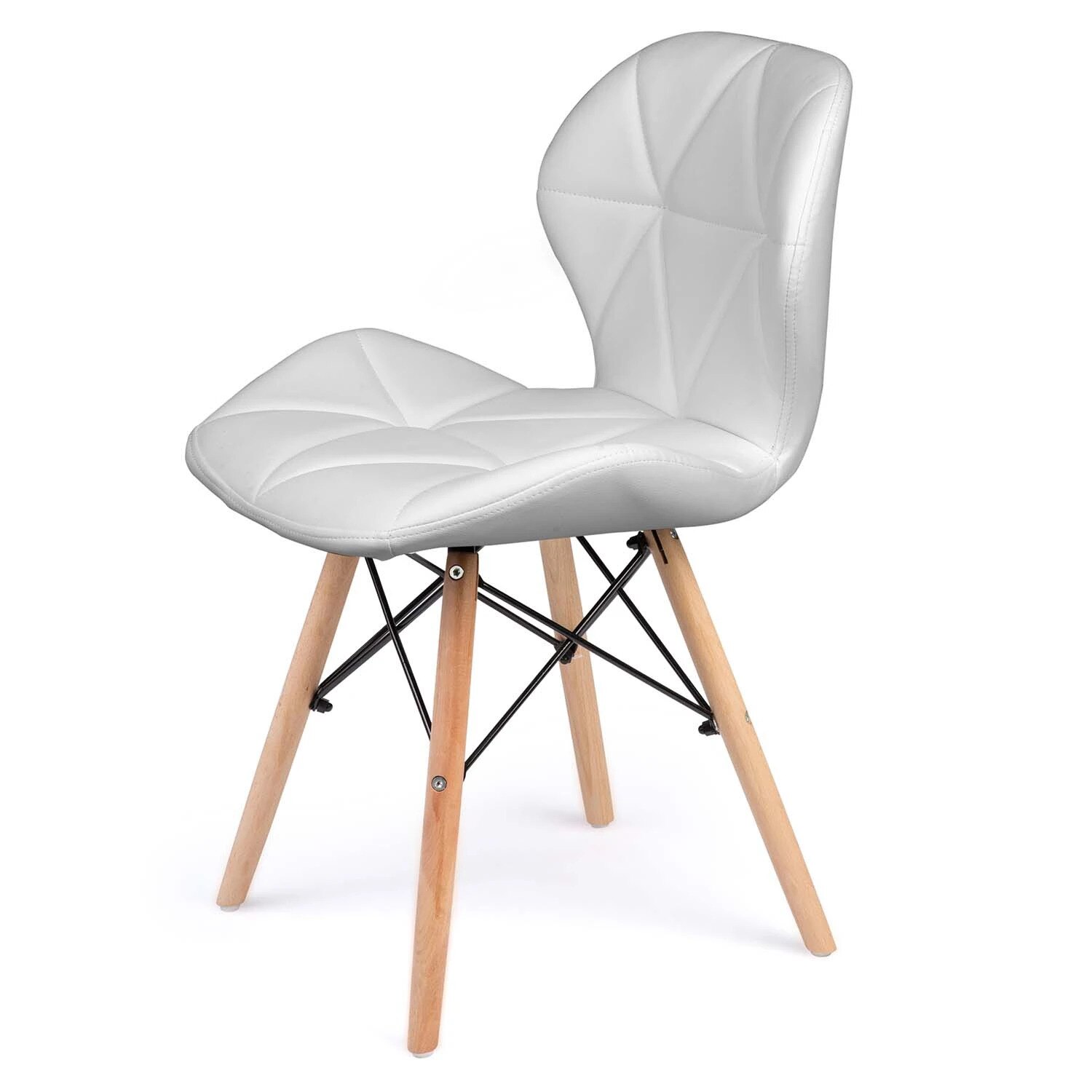 Set 2 scaune albe scandinave Sofotel Sigma - eMAG.ro