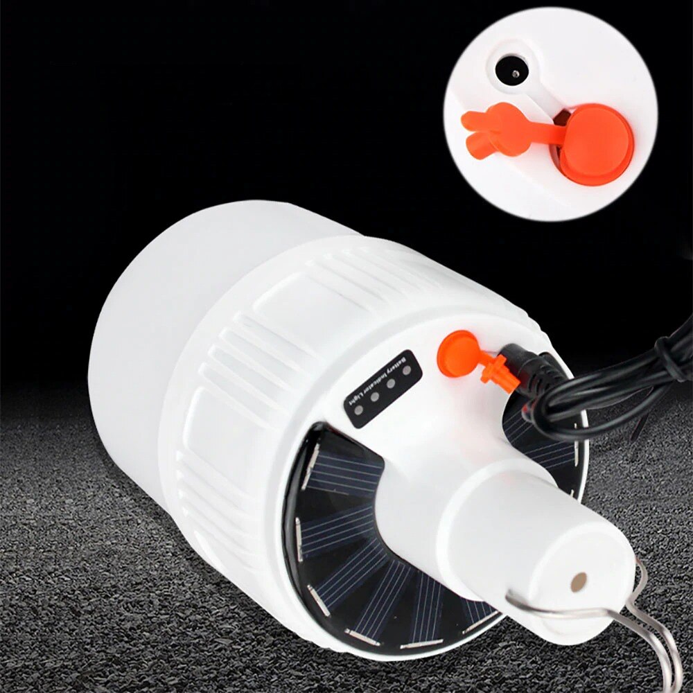 Bec SOLAR AK-H& reincarcabil pentru Camping - eMAG.ro