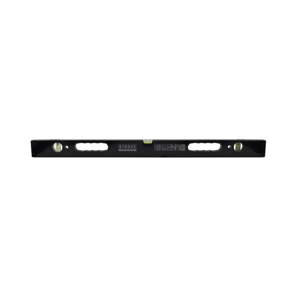 Nivela cu bula de aer profesional STROXX din aluminiu 80 cm cu doua ... Nivela cu bula de aer profesional STROXX din aluminiu 80 cm cu doua ...