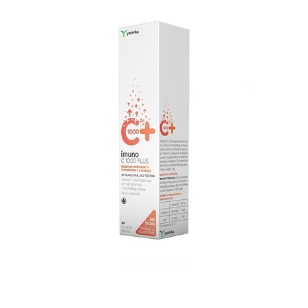 Vitamina C 1000 Mg si Zinc, 20 tablete efervescente - eMAG.ro