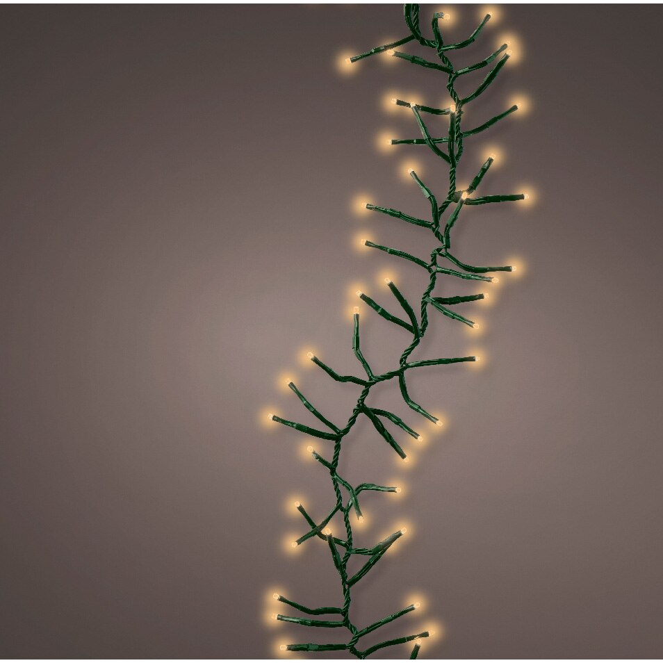 Instalatie Craciun Lumineo, 456 LED-uri, 600 cm, lumina calda, exterior ...