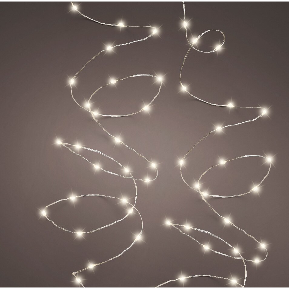 Instalatie Craciun Lumineo, 240 micro LED-uri, 1195 cm, lumina calda, 8 ...