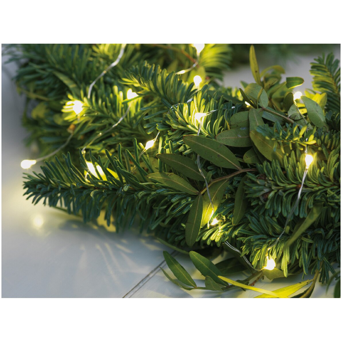 Instalatie Craciun Lumineo, 240 micro LED-uri, 1195 cm, lumina calda, 8 ...