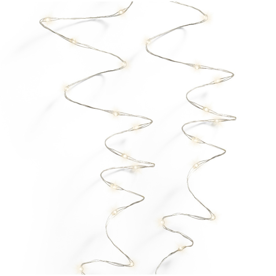 Instalatie Craciun Lumineo, 240 micro LED-uri, 1195 cm, lumina calda, 8 ...