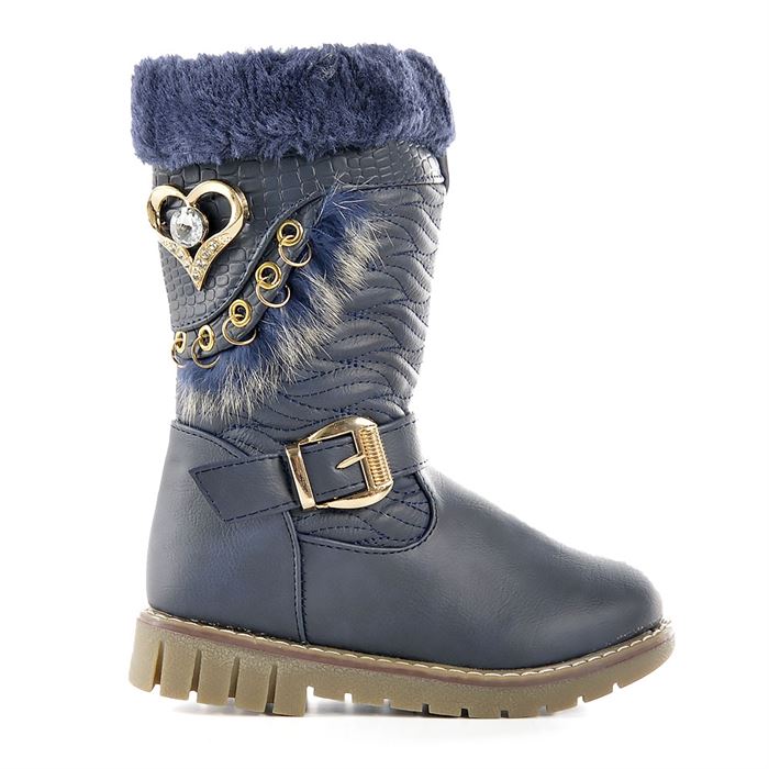 Cizme Pentru Copii L-3, Albastru, 36 EU - eMAG.ro