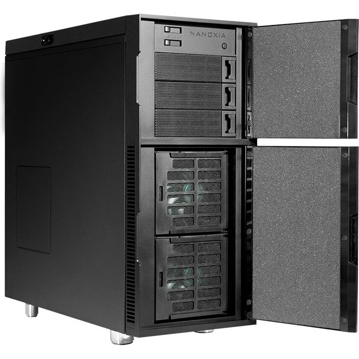 Carcasa PC Nanoxia Deep Silence 1 Rev.B 600060155, ATX, Micro ATX uATX ...