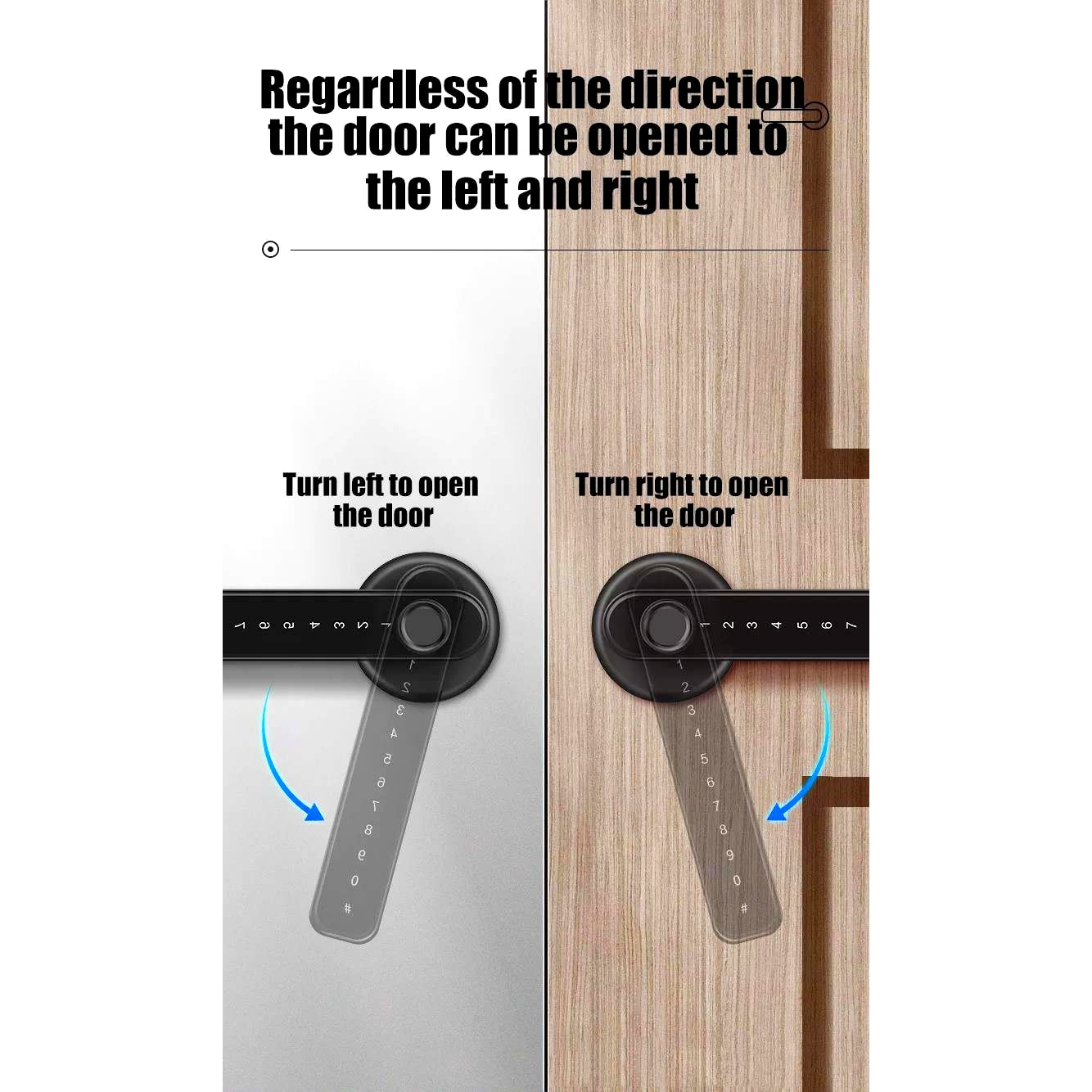 Clanta cu amprenta digitala, 4 moduri deschidere, APP Bluetooth, Parola ...