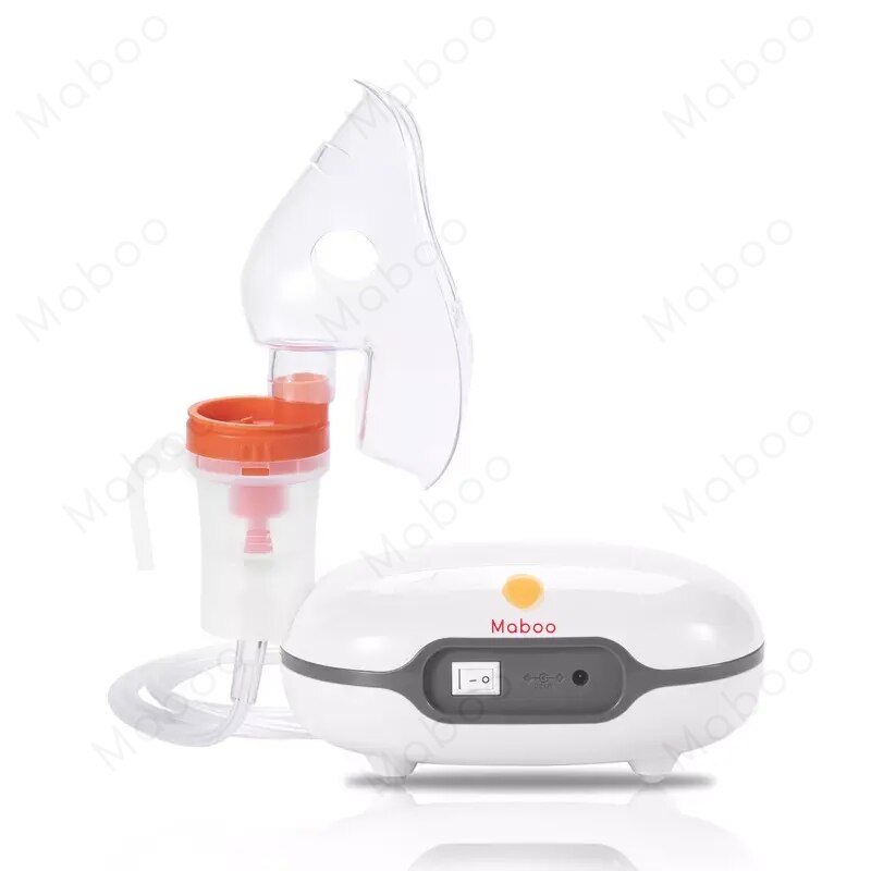 Aparat aerosoli Maboo® Aero, nebulizator inhalator cu compresor, masca ...