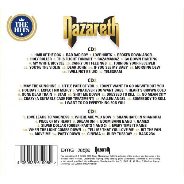 Nazareth - The Ultimate Collection [remaster] (3cd) - eMAG.bg
