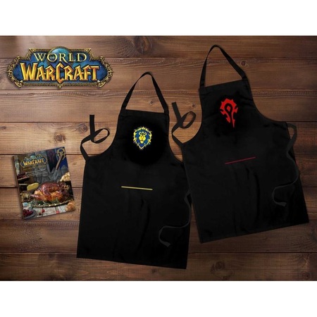World of Warcraft: The Official Cookbook Gift Set [With Apron ...