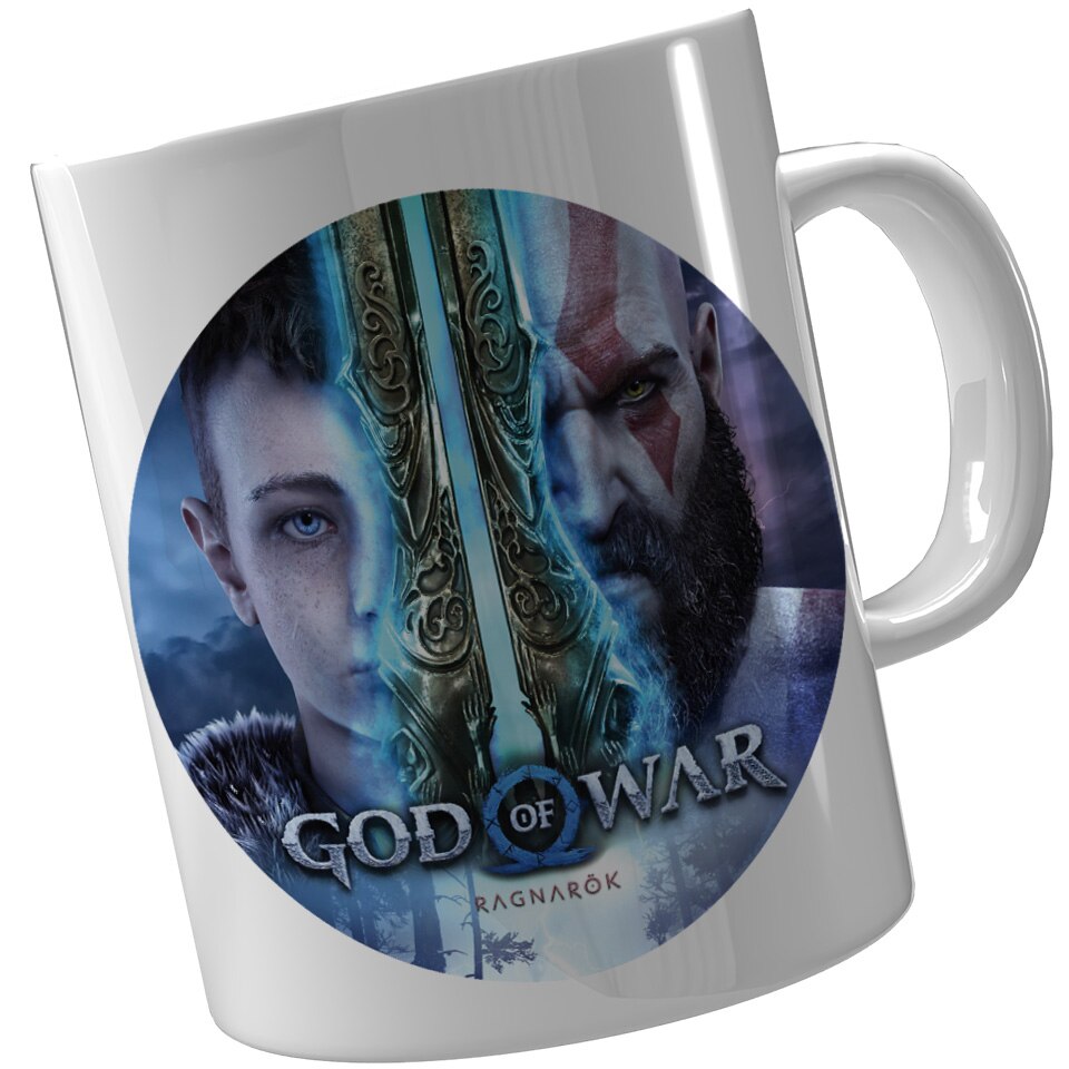 Cana God of War Ragnarok Kratos Vs Thor Artheus Slayer Olimp, alba, 330 ...