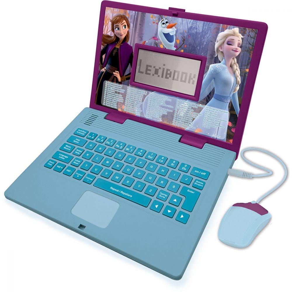 Laptop educational Lexibook Disney Frozen 2, 170 de activitati - eMAG.ro